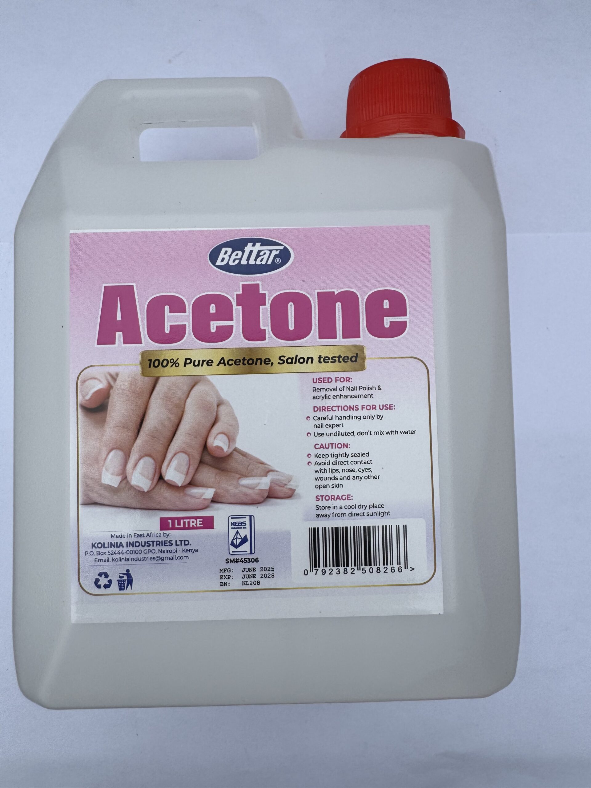 ACETONE 1L – Muniour Cosmetics