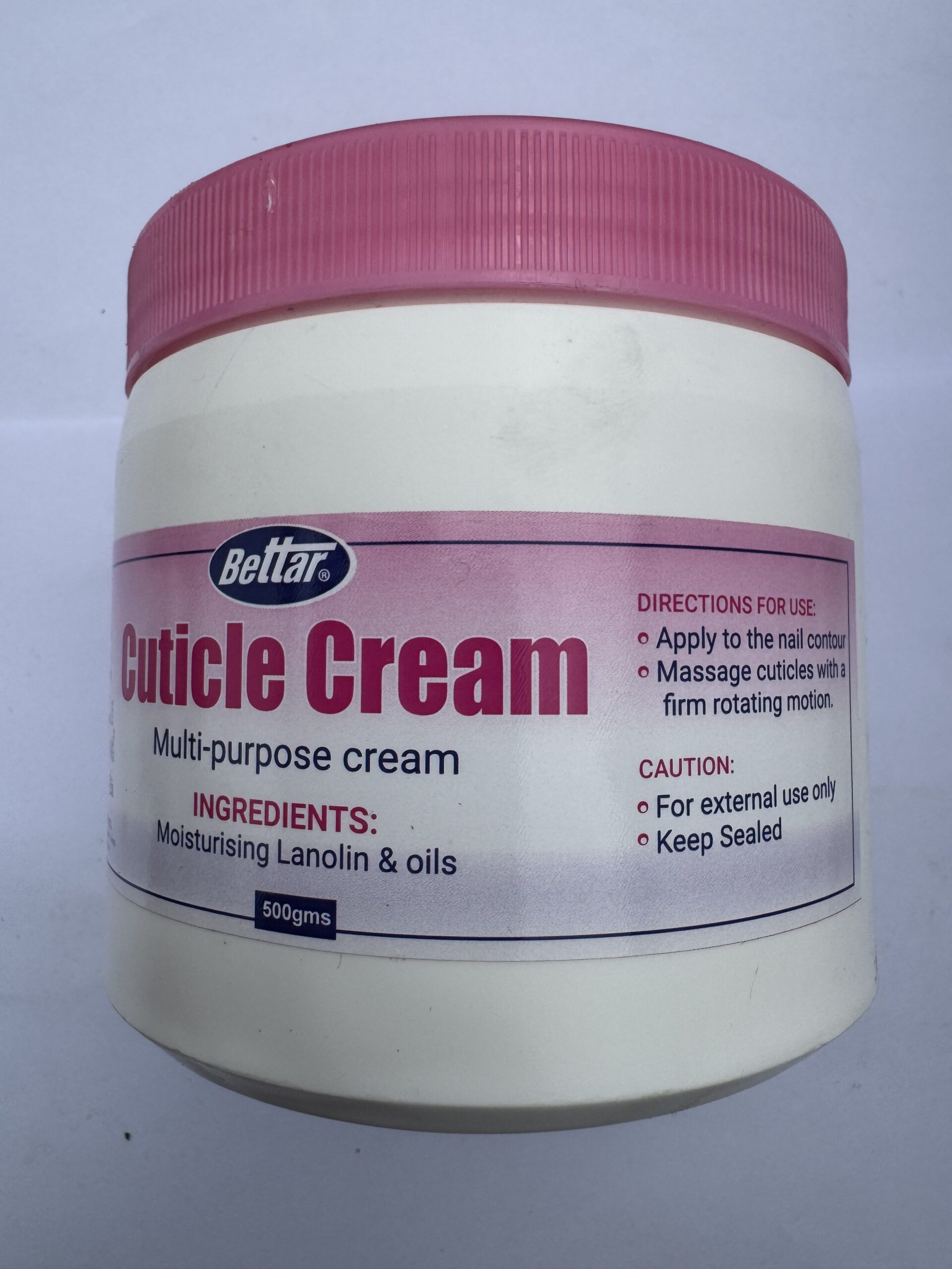 CUTICLE CREAM 500G – Muniour Cosmetics